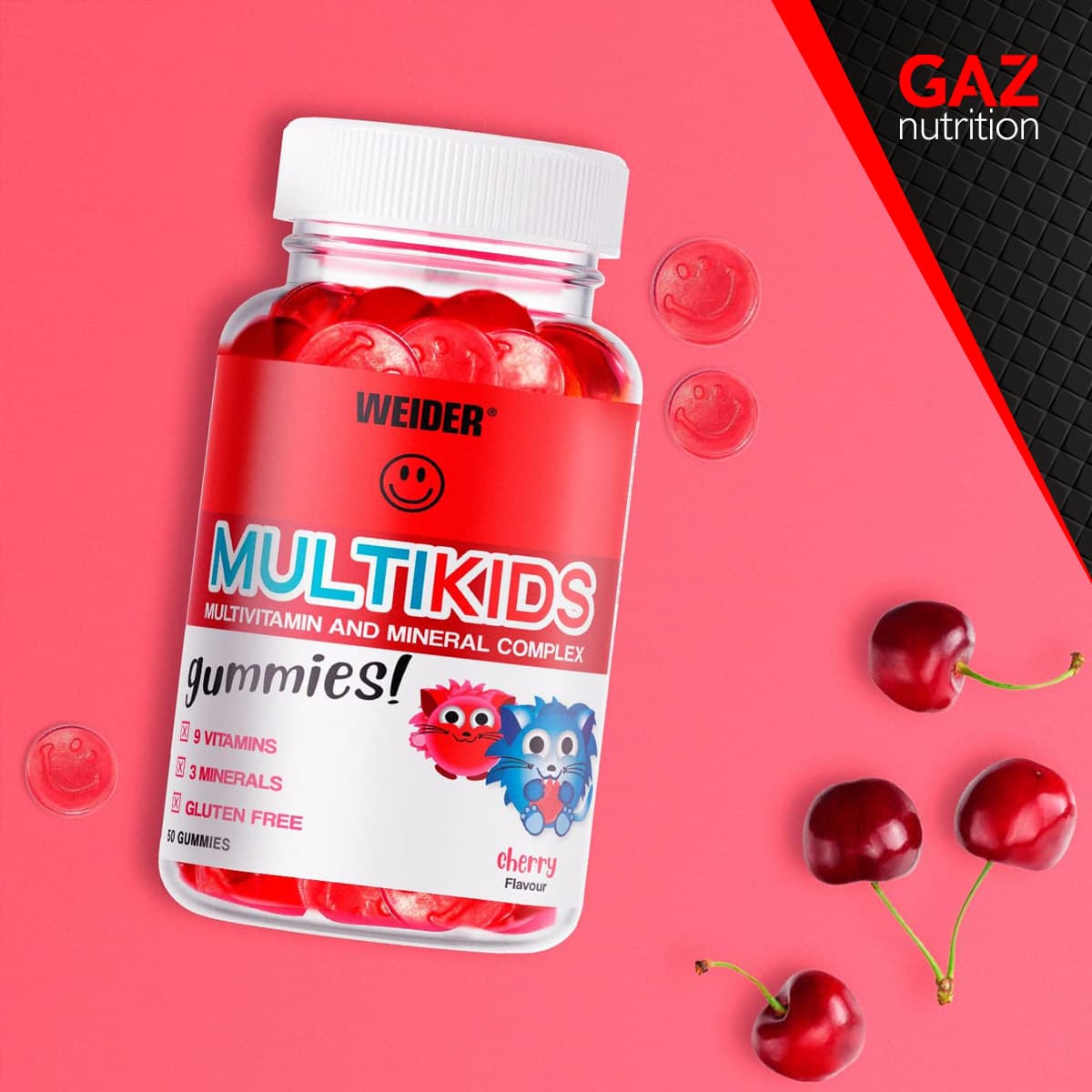 Weider MultiKids Gummies - GAZ Nutrition