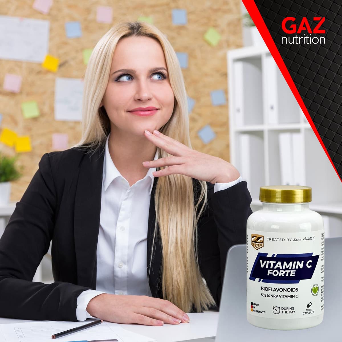 Z-Konzept Vitamin C Forte Bioflavonoids - GAZ Nutrition